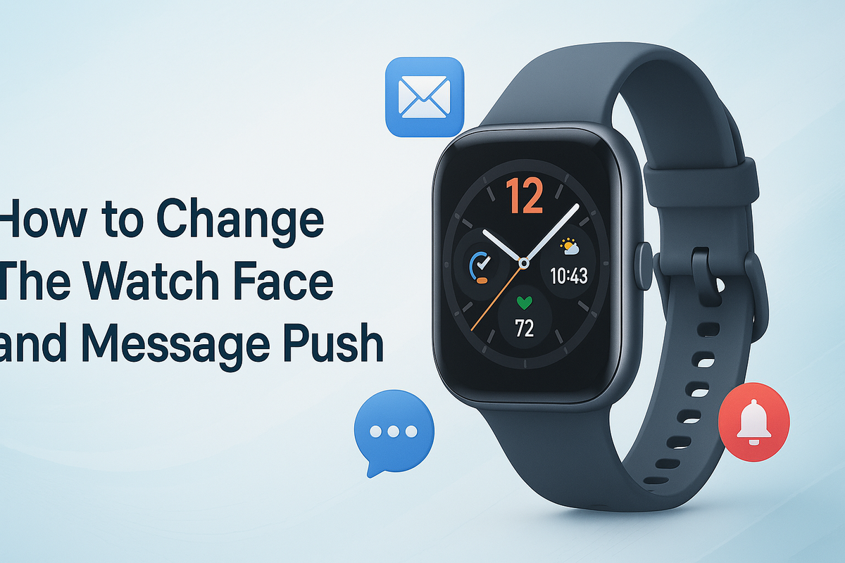 How to Change The Watch Face and Message Push – bpdoctormed