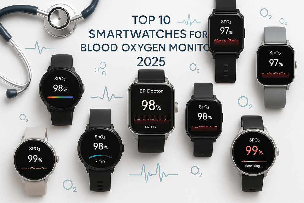 Top 10 Smartwatches for Monitoring Blood Oxygen Levels in 2025 ...