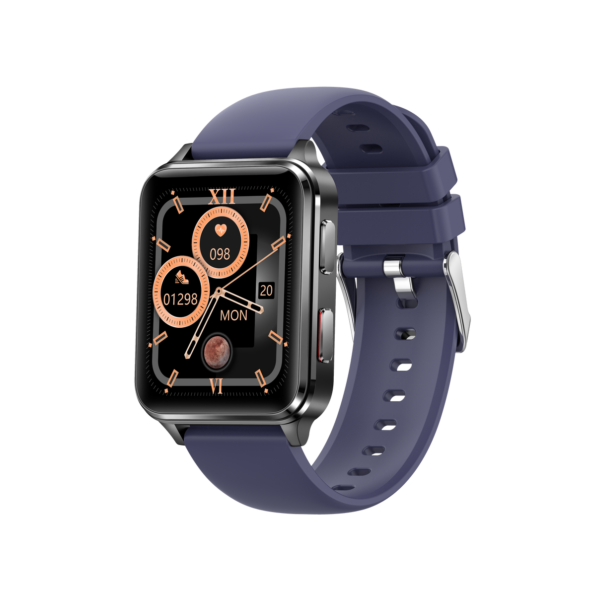 BP Doctor Med6 Blue Wearable Blood Pressure Smartwatch – bpdoctormed